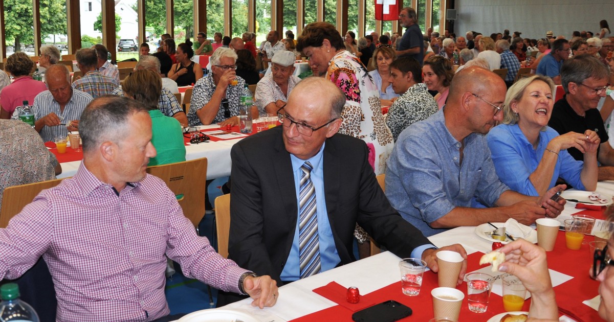 Markus Ritter: Erfolgsfaktoren der Schweiz am 1. August in Widnau ...