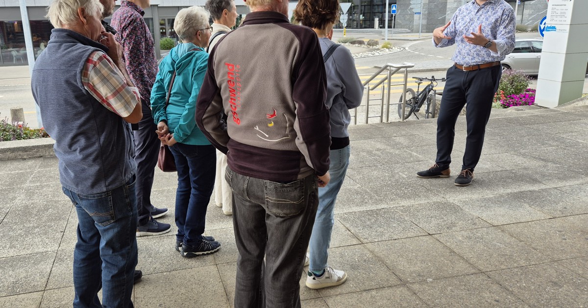 Politischer Spaziergang mit Armin Hanselmann | Der Rheintaler
