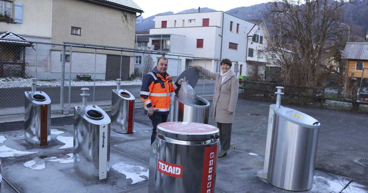 Abfall und Rohstoffe werden jetzt auch in Balgach unterirdisch entsorgt ...