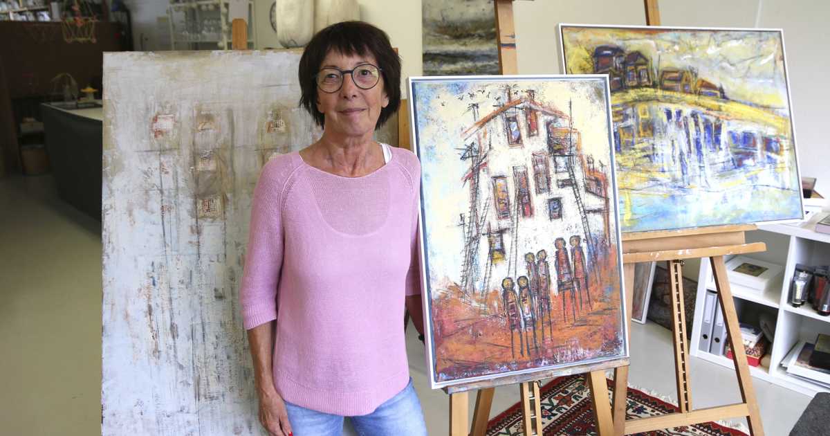 Gerda Reck stellt Bilder digital in Paris aus | Der Rheintaler