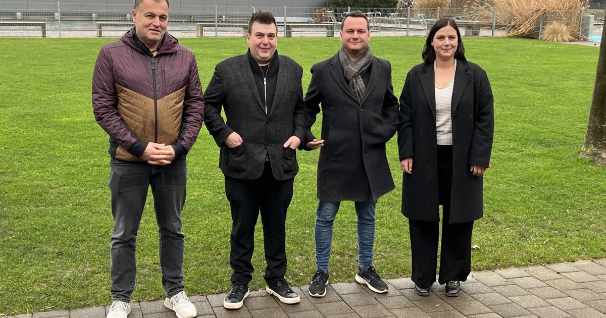 Joel Breu und Thomas Bösch sind die neuen Pächter des Kiosks im ...