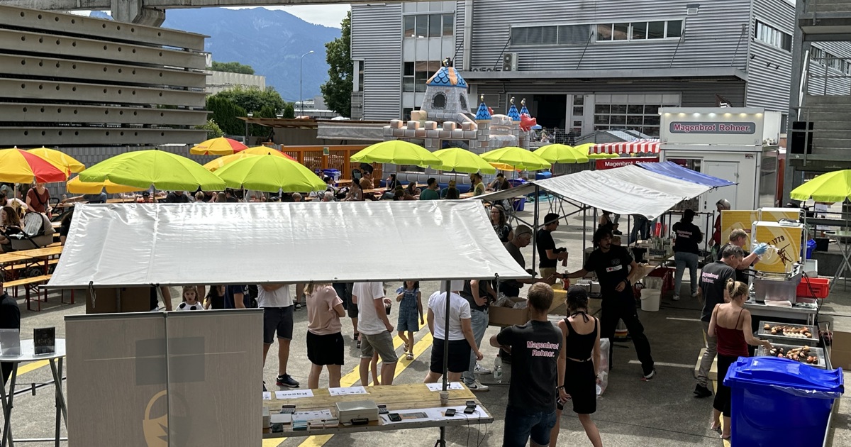 Premiere: Buntes Fest im Nöllen mit Industrie-Charme | Der Rheintaler