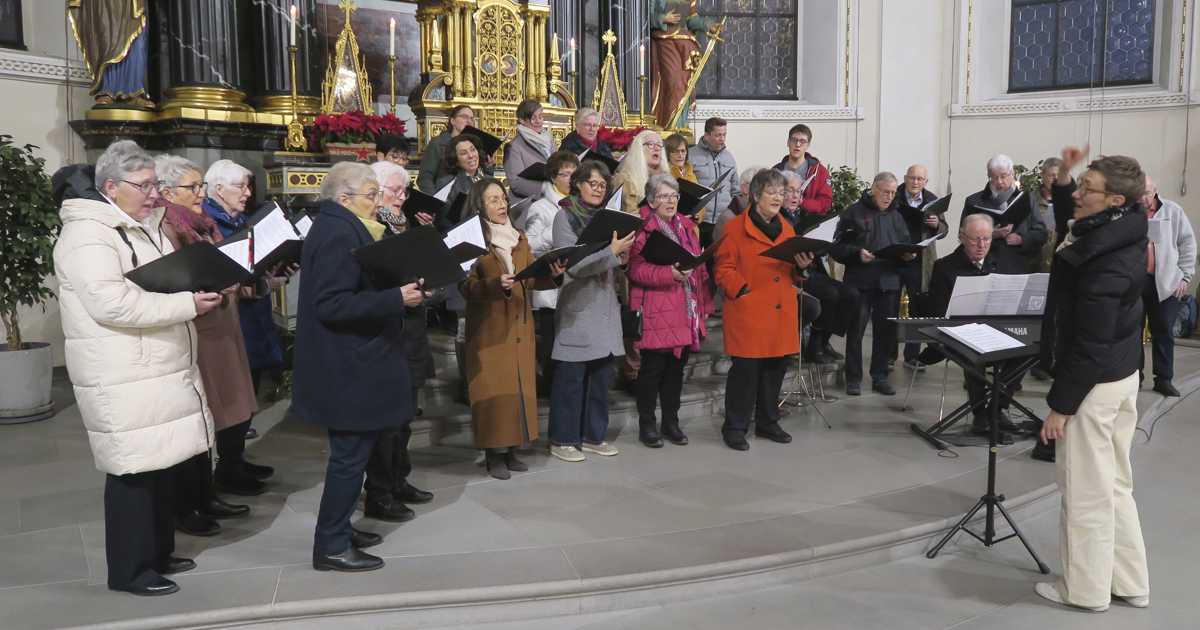 Der Chor St. Nikolaus erweiterte letztes Jahr sein Repertoire | Der ...