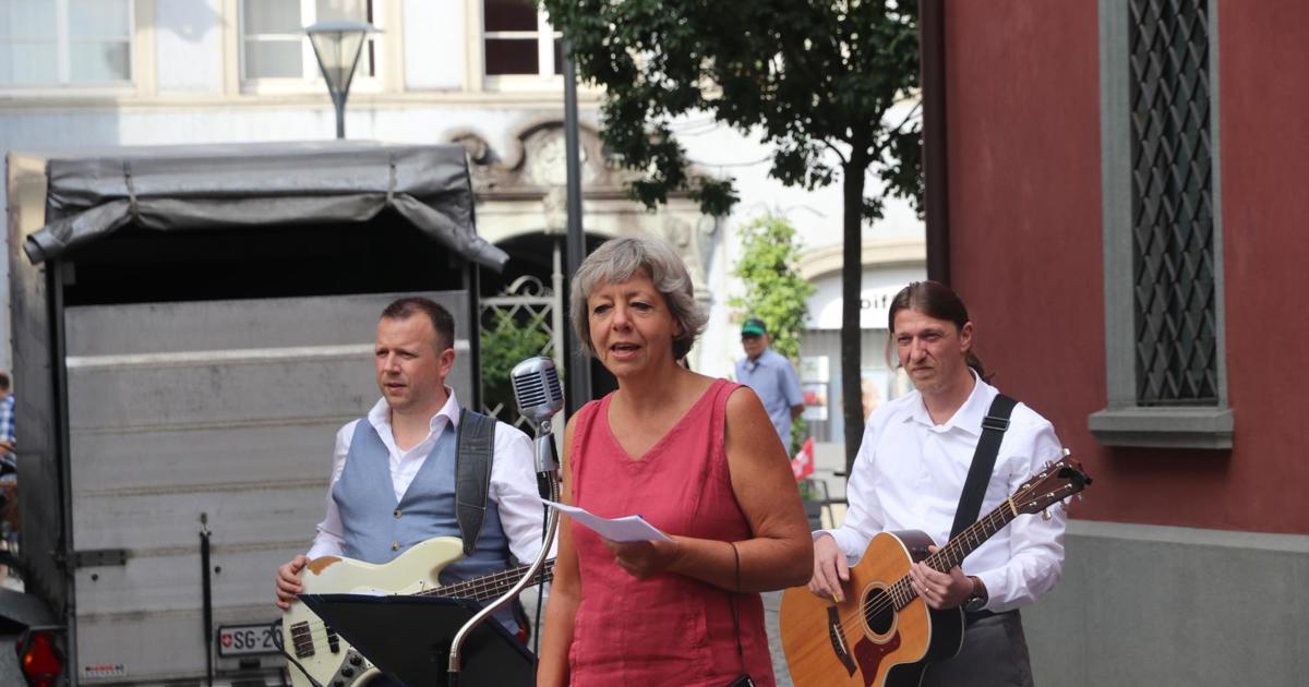 Bilder von der Rheinecker Bundesfeier | Der Rheintaler