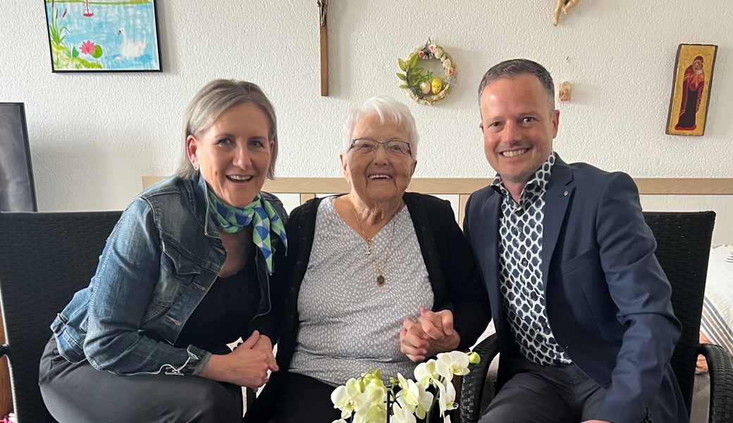Päuli Spirig-Frei feiert ihren 100. Geburtstag mit Bruno Seelos | Der ...