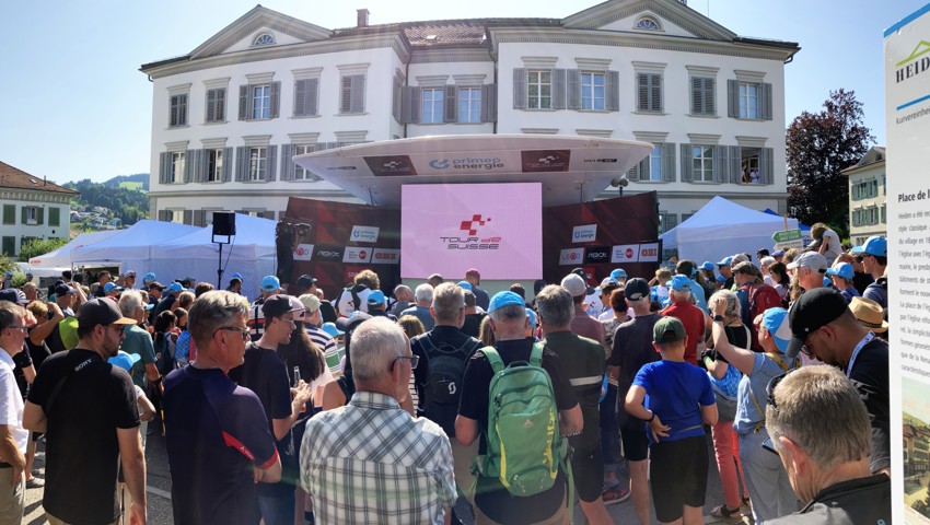 Heiden feierte die Tour de Suisse mit einem grossen Publikum | Der ...