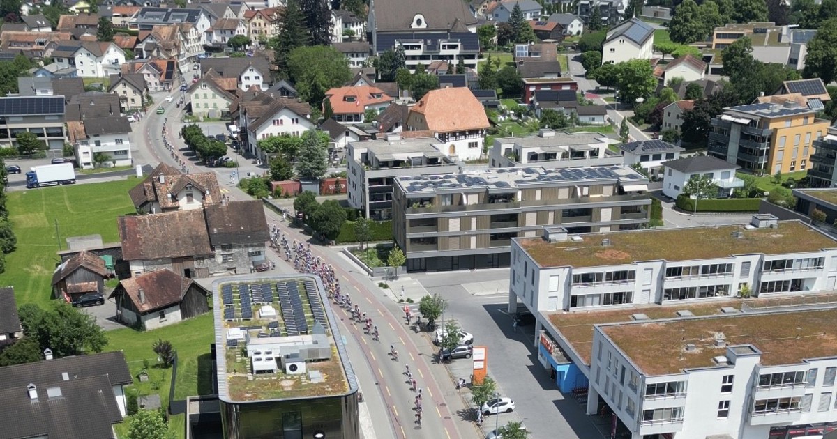 Die Tour de Suisse in Oberriet – kleine und grosse Velofans genossen ...