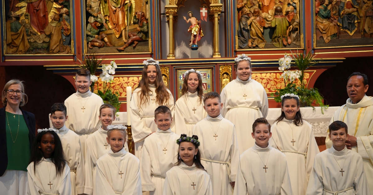 Erstkommunion zum Thema: «Brot und Licht» | Der Rheintaler