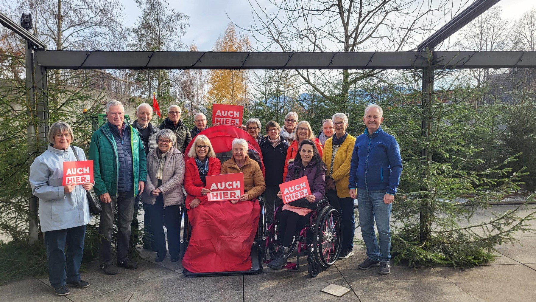 Siegerfoto am Tag der Freiwilligen kommt vom Haus Viva | Der Rheintaler