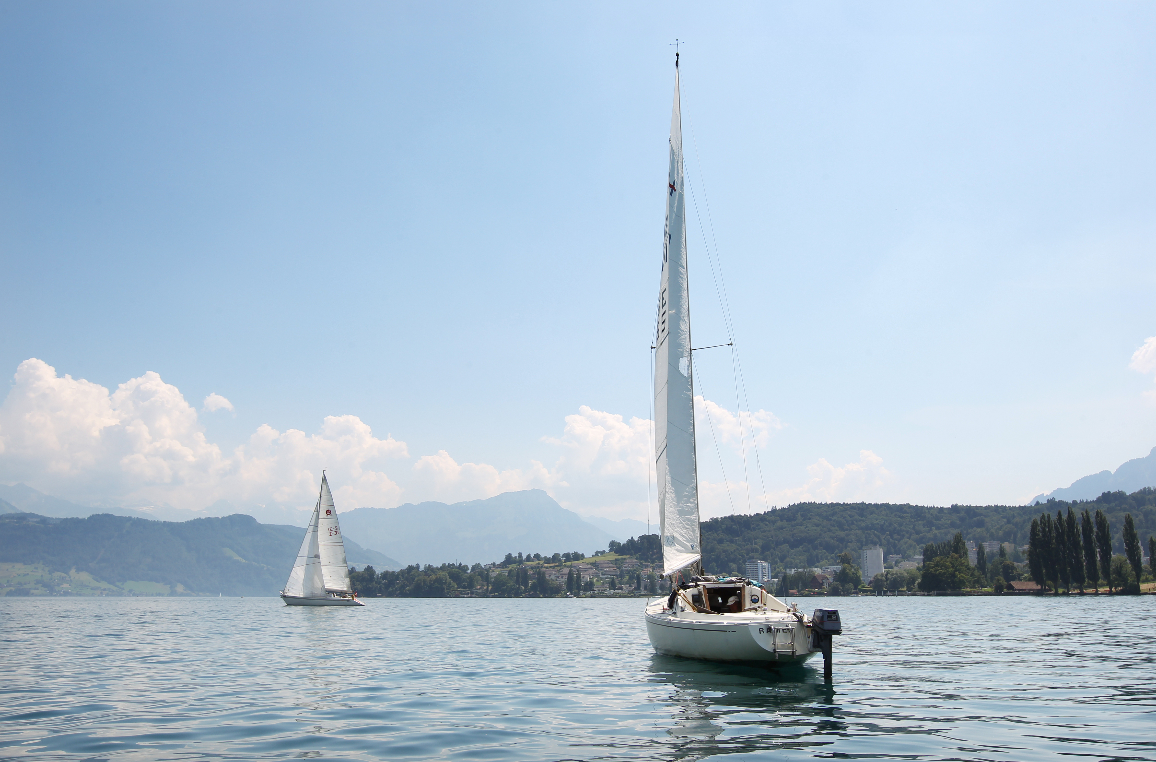 Boot zwischen Altem Rhein und Fussach in Seenot geraten | Der Rheintaler