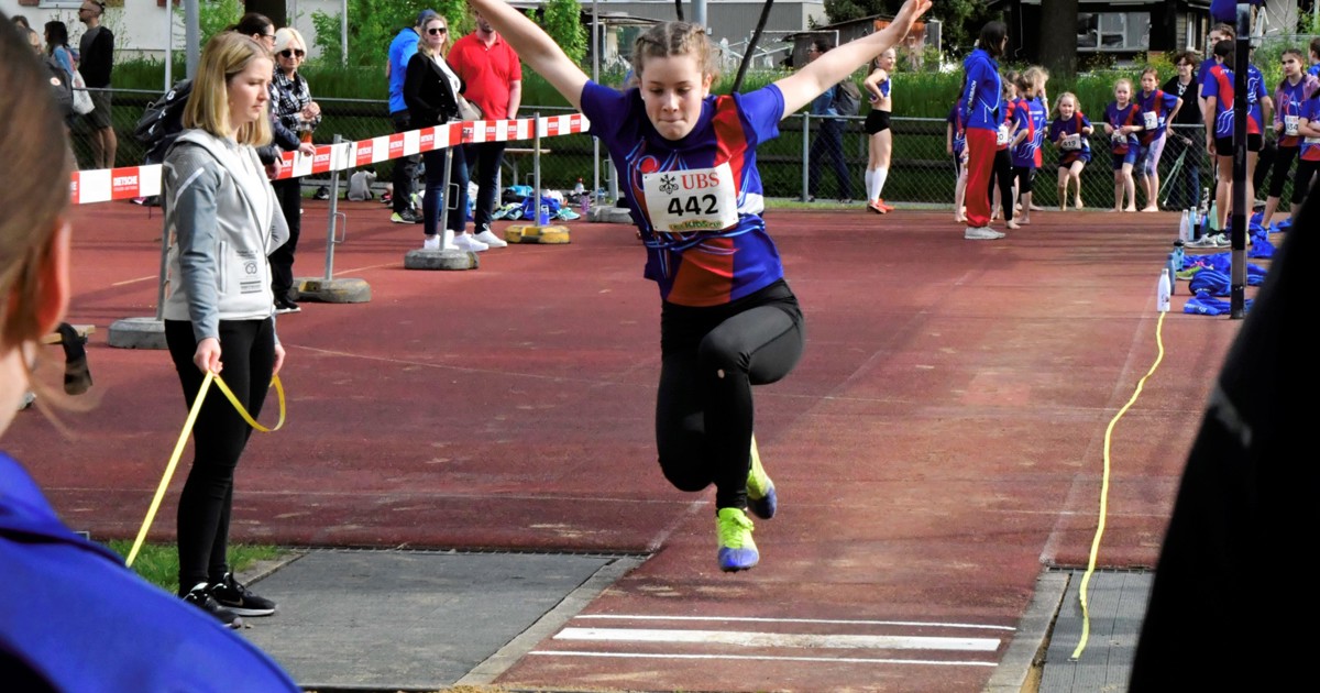 Werfen, rennen, springen: Der 52. Kids Cup in Kriessern war ein Erfolg ...