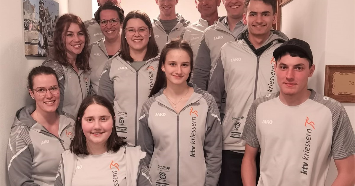 Acht neue Mitglieder beim KTV Kriessern | Der Rheintaler