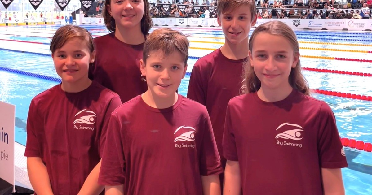 16 neue Bestzeiten für den Rhy-Swimming-Nachwuchs | Der Rheintaler