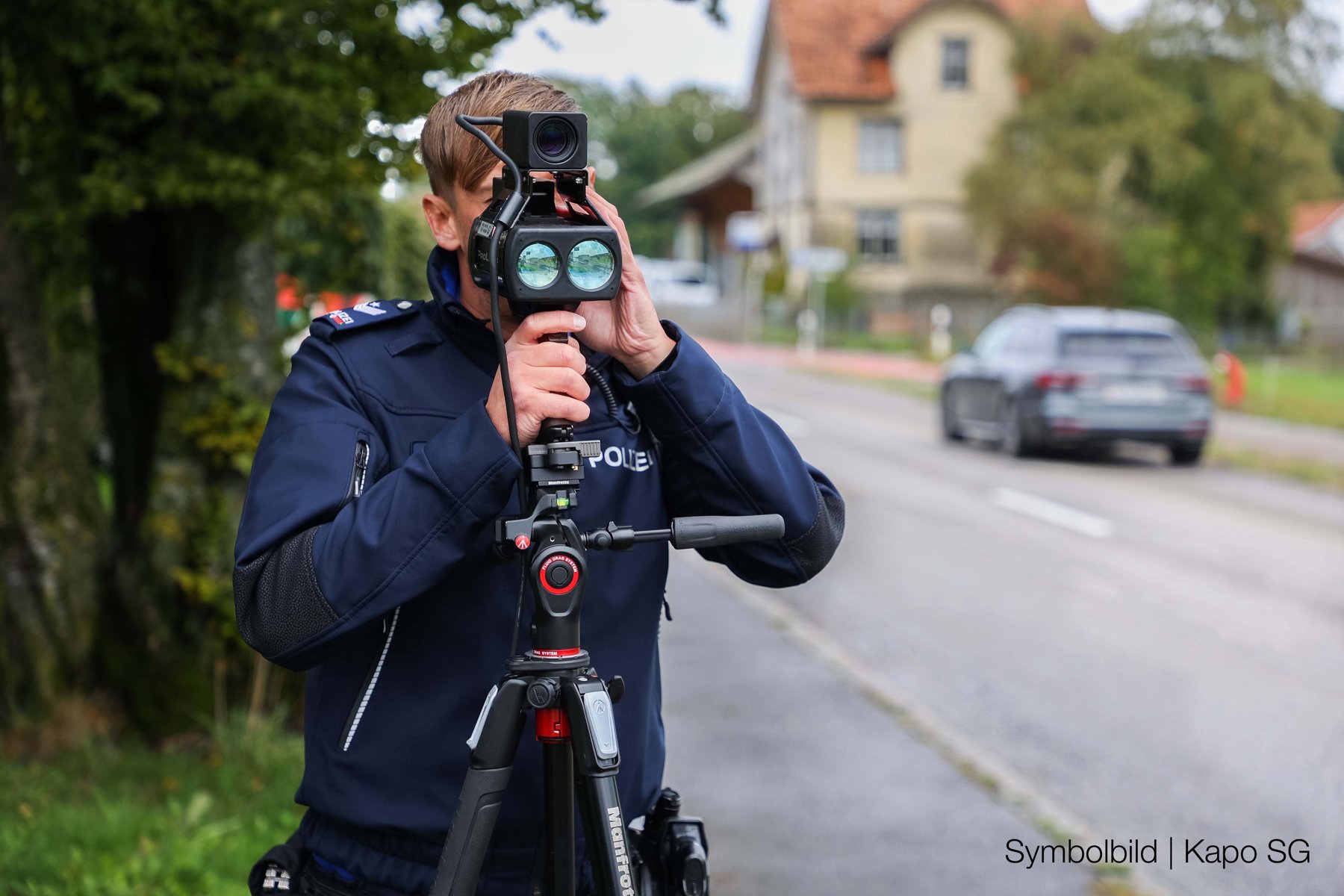 Raser angehalten: Ein 18-Jähriger bretterte durch die 50er-Zone und wird geblitzt | Der Rheintaler