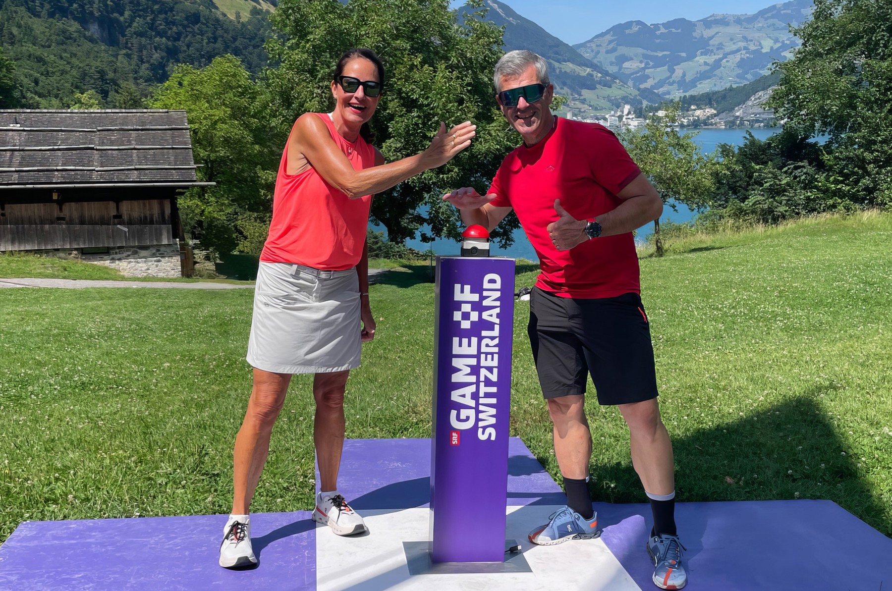 Daniel Heeb und Ursula Grimm nahmen an der TV-Sendung «Game of ...
