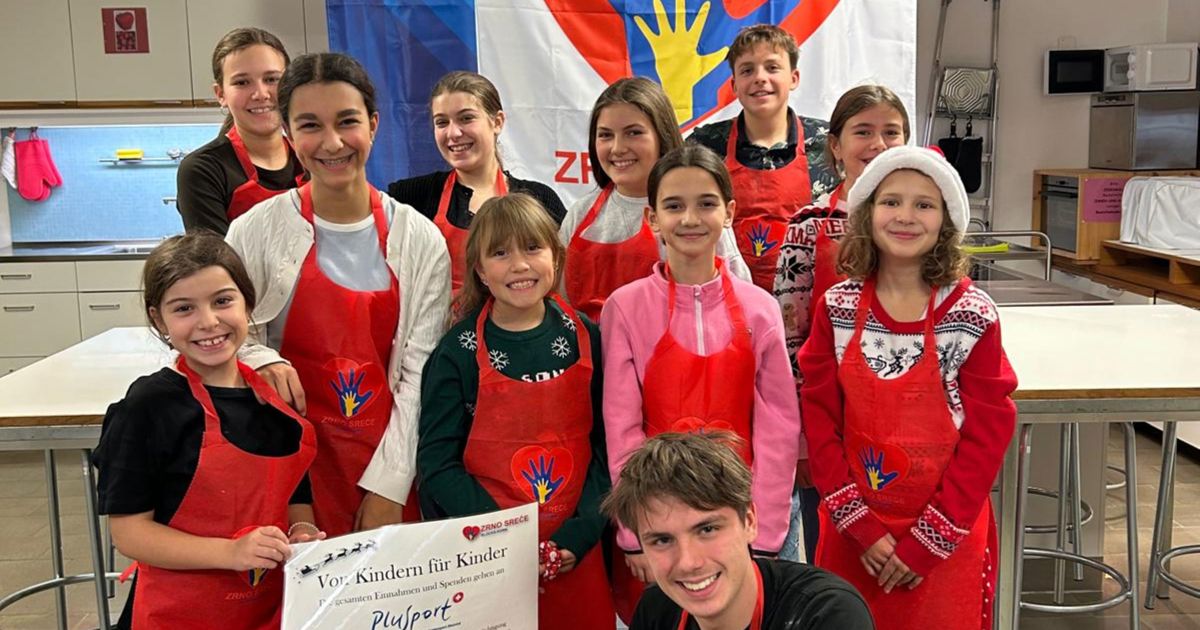 Kinder backen Guetzli für den guten Zweck | Der Rheintaler