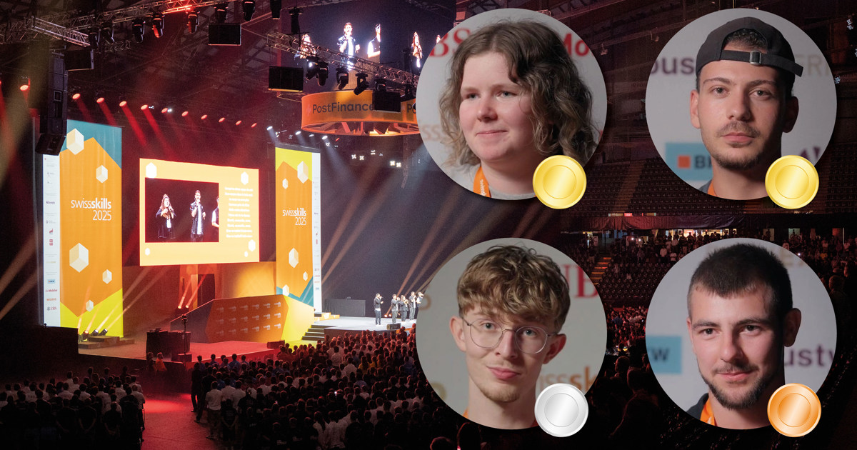 Swissskills 2025: Vier Medaillen für junge Talente aus dem Rheintal | Der Rheintaler