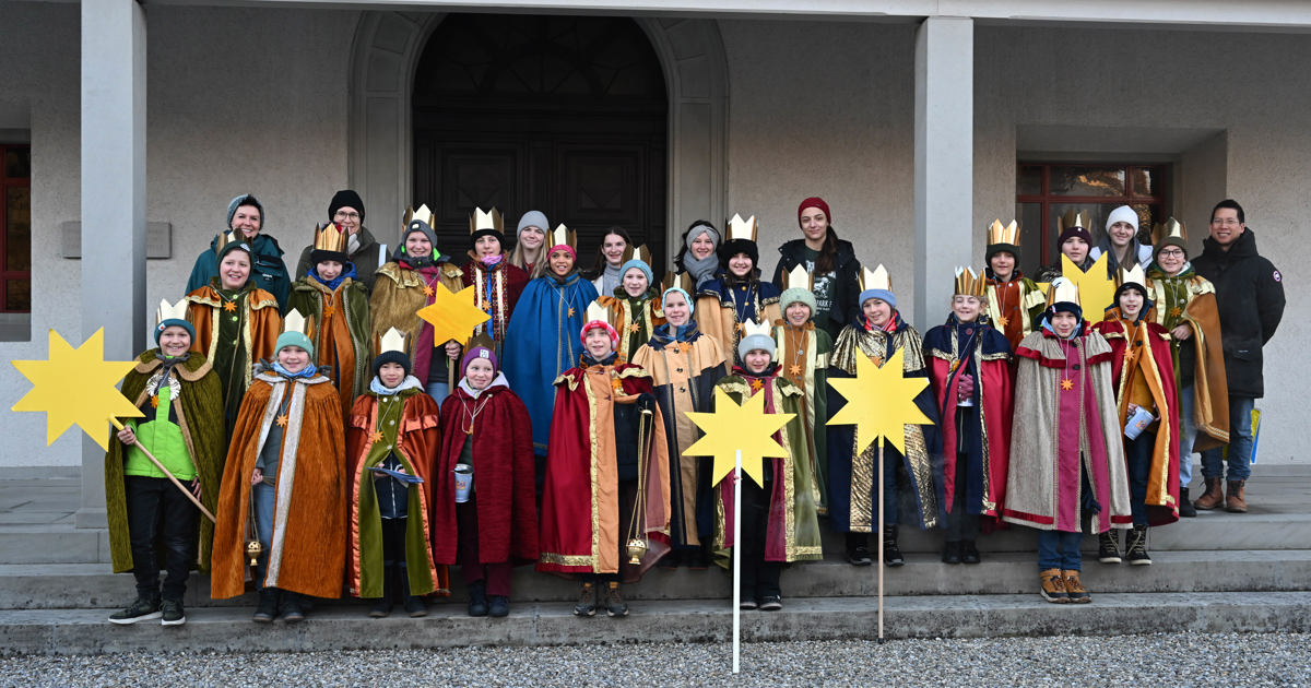 Mit Segen und Solidarität unterstützen Sternsingerkinder weltweite Projekte | Der Rheintaler