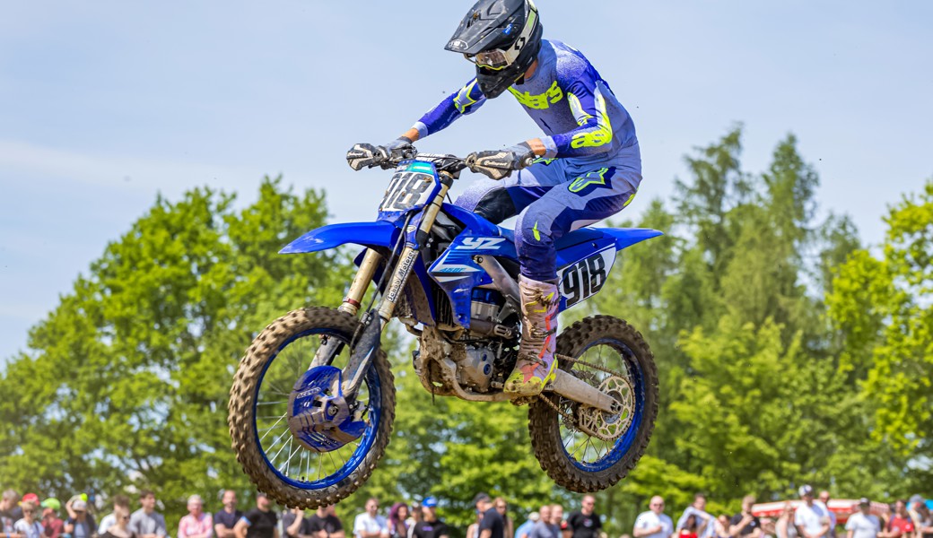 Luca Büchel am Motocross in Schlatt bei Winterthur im Pech | Der Rheintaler
