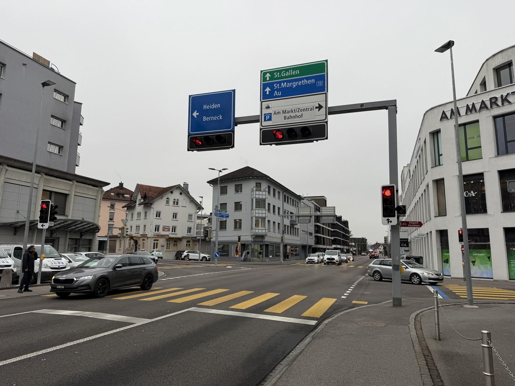 Keine Lichter in Rot, Orange und Grün: Die Ampeln waren abgestellt ...