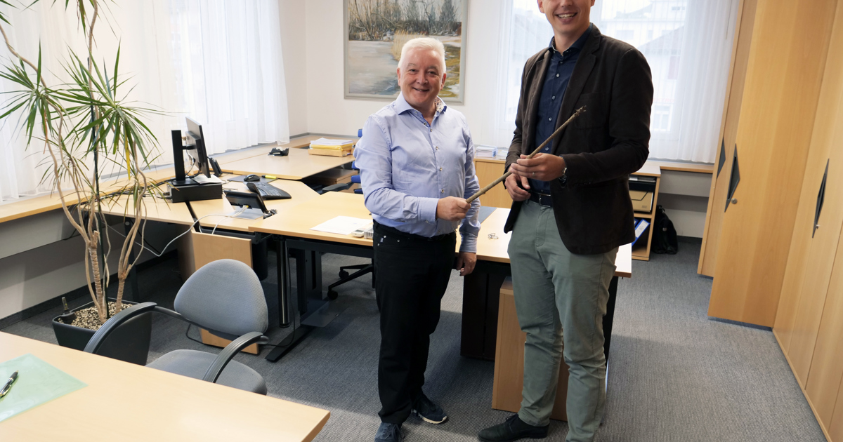 Roland Wälter hat das Amt des Gemeindepräsidenten an Ralph Lehner ...