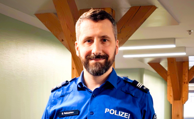 Benjamin Rebsamen wird neu Stellvertretender Polizeikommandant | Der ...